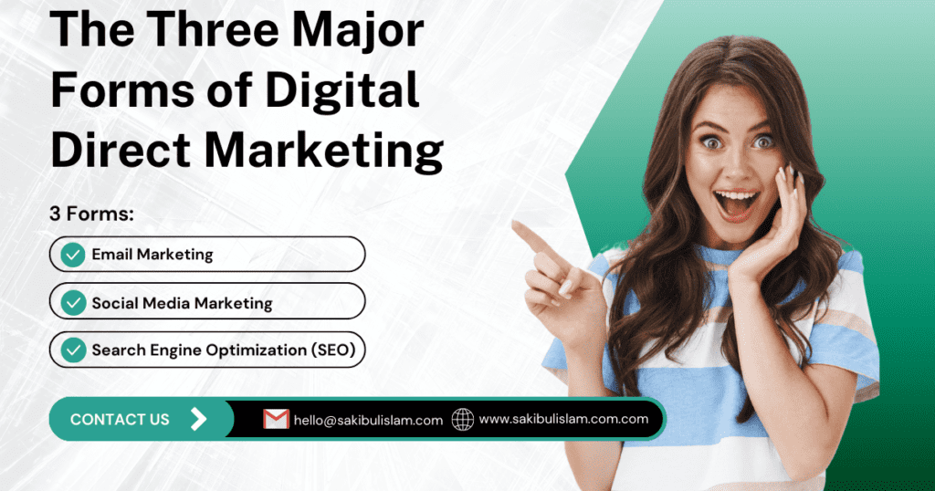 What Are The Three Major Forms of Digital Direct Marketing in 2023 ...